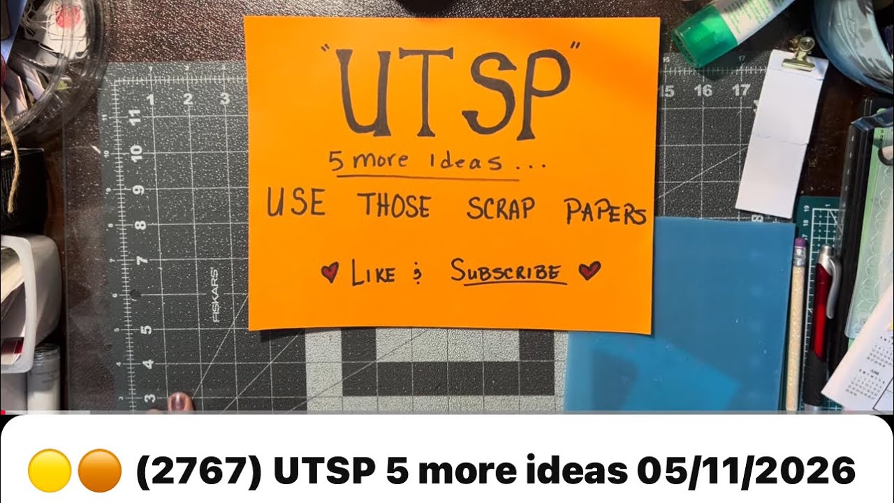 🟡🟠 (2767) UTSP 5 more ideas 05/11/2026