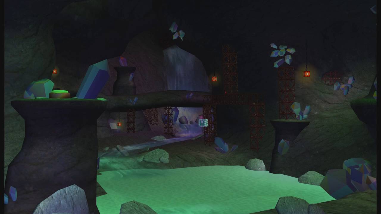 Video Wallpaper: Super Mario 64 Cave