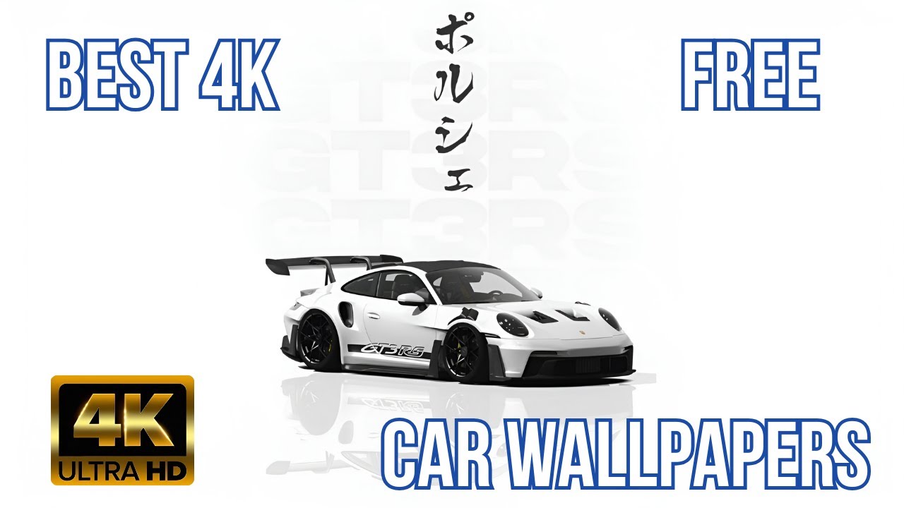 White Porsche GT3 RS Wallpaper | Screensaver
