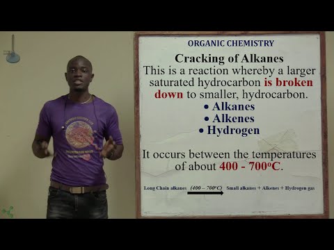 5. Cracking of Alkanes Organic Chemistry Form Three Video Lecture ...