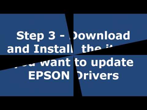 Update & Download epson Drivers in 3 Minutes