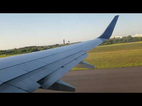 Full Power Takeoff from Melbourne Florida Delta 737-700 | MLB-ATL
