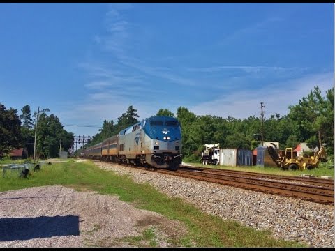 The Amtrak Palmetto #90 Flying Thru Lane