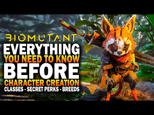 Biomutant Guide: Breeds and what they are good for