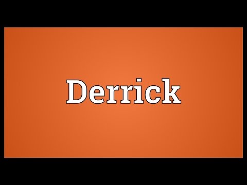 Derrick Meaning