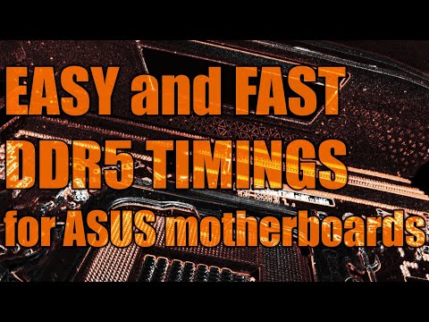 Easily improve your DDR5 XMP's performance // for ASUS motherboards