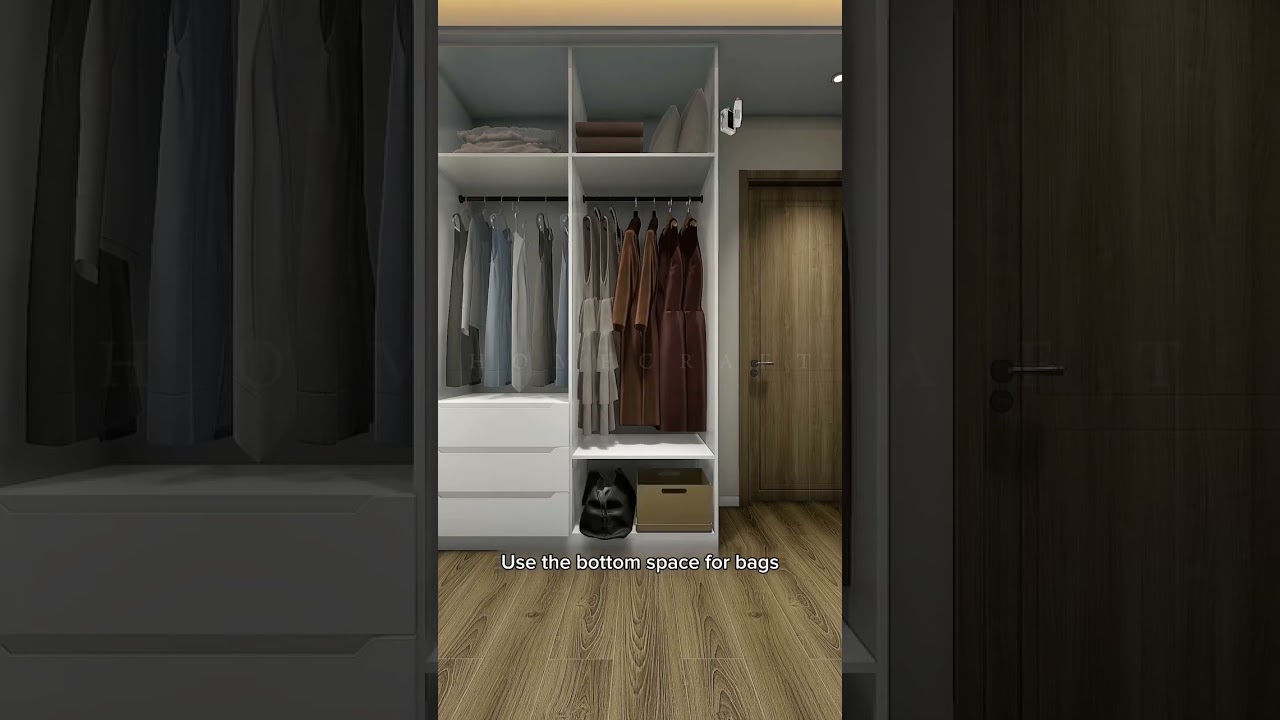 Practical Wardrobe Layout Ideas for Easy Access