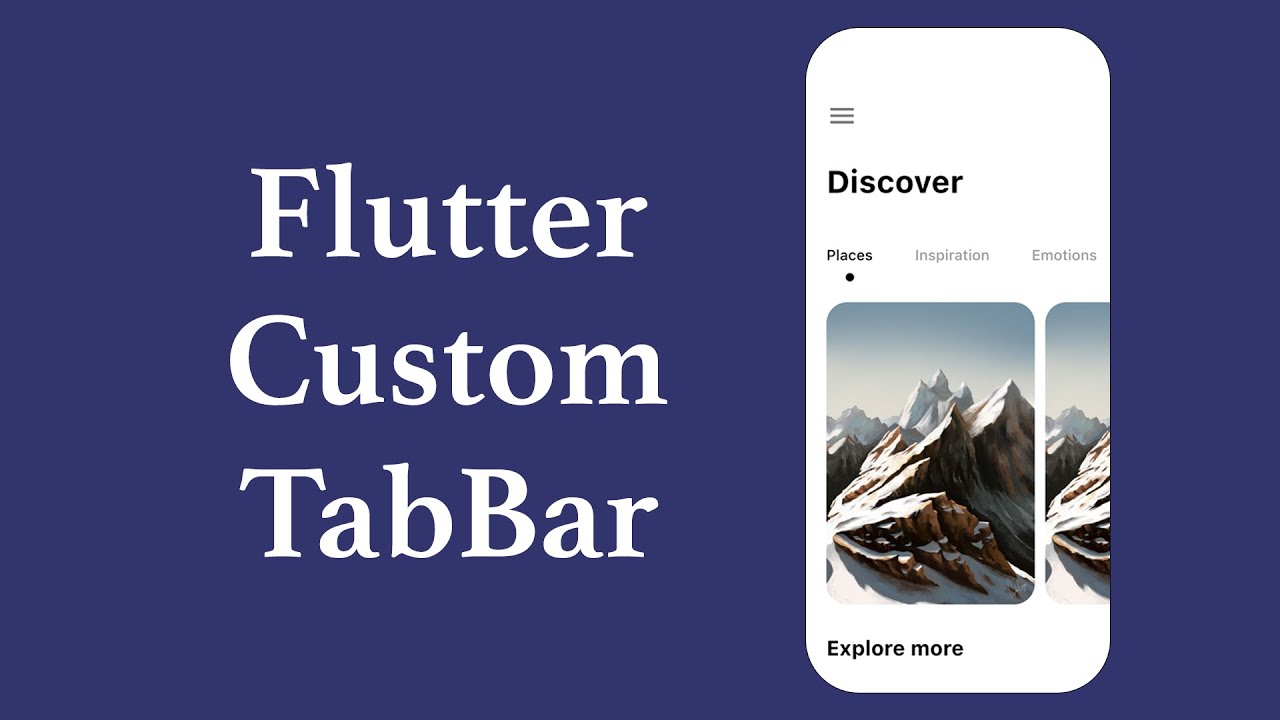 Flutter TabBar and TabBarView Without Scaffold & AppBar | Custom Indicator & TabBarController