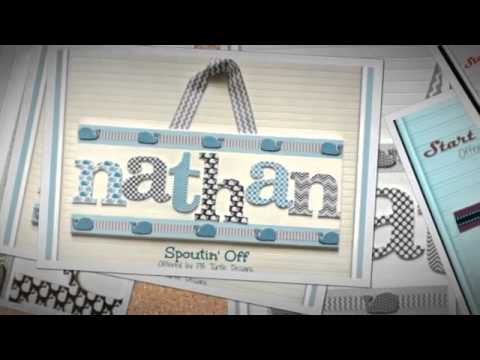PB Turtle Designs...Custom Name Plaques for Babies & Children