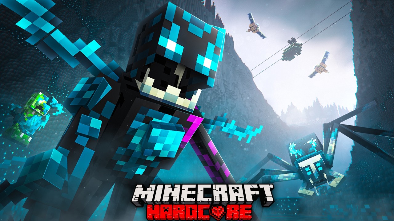 Can 100 Players Survive Minecraft's Deadliest Sculk Mod?