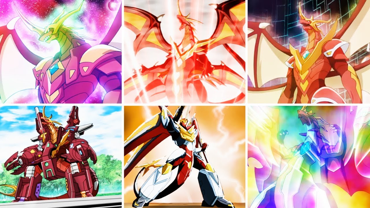 Bakugan: Every Dragonoid Evolution