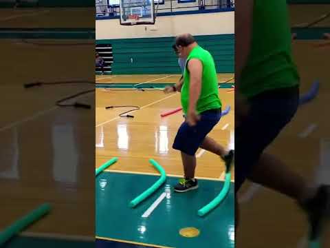 Fun Obstacle Course in Adapted PE