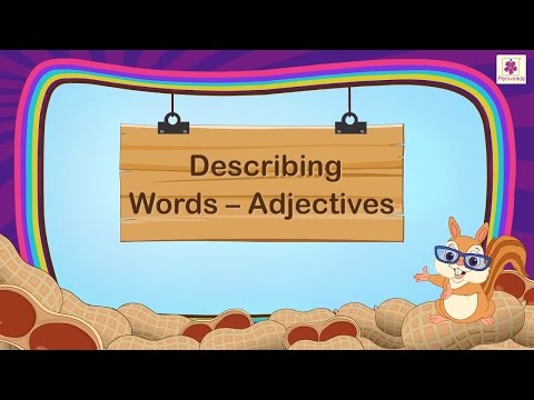 Describing Words - Adjectives | English Grammar & Composition Grade 1 | Periwinkle