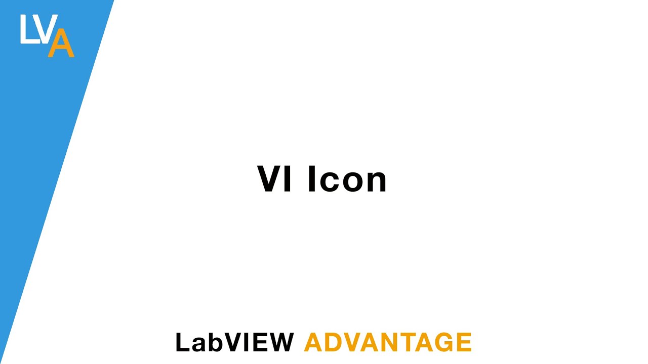 How to make a proper VI Icon - LabVIEW