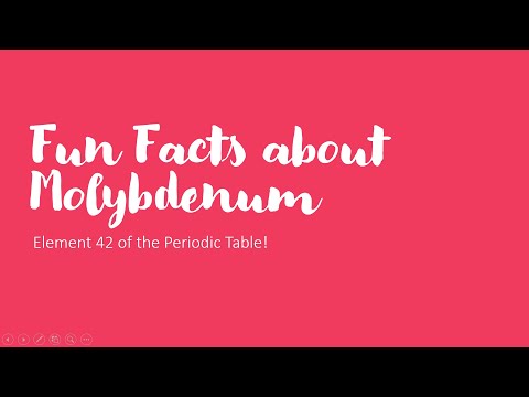 Fun Facts about Mighty Molybdenum | Molybdenum | Element #42 | Periodic Table | #Shorts