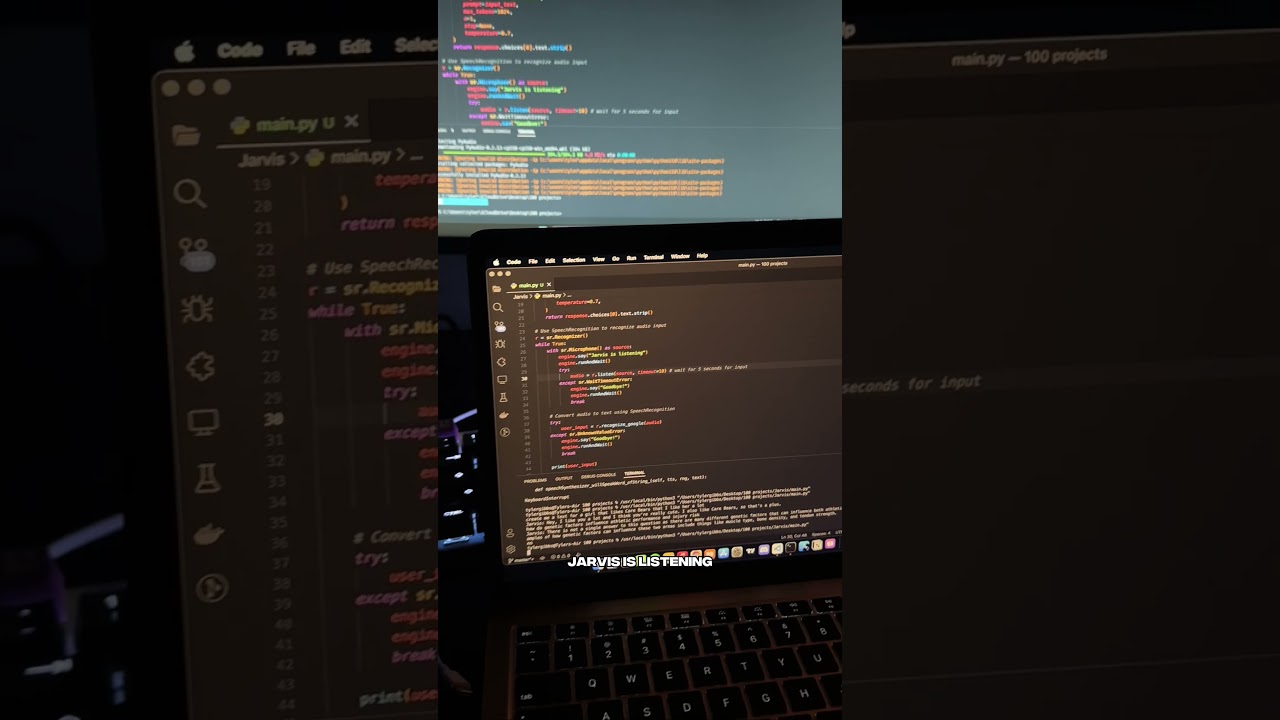 Python Project: Jarvis