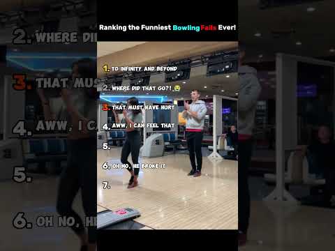 The Funniest Bowling Fails 😭 #usa #tiktok #bowling #fail
