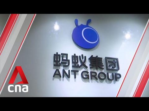 Ant Group's record $34.5 billion IPO in Shanghai and Hong Kong suspended