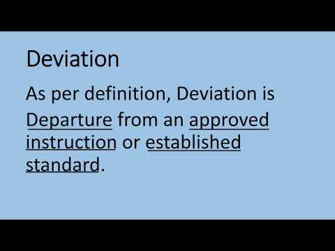 Deviation and Incidence - Correct approach