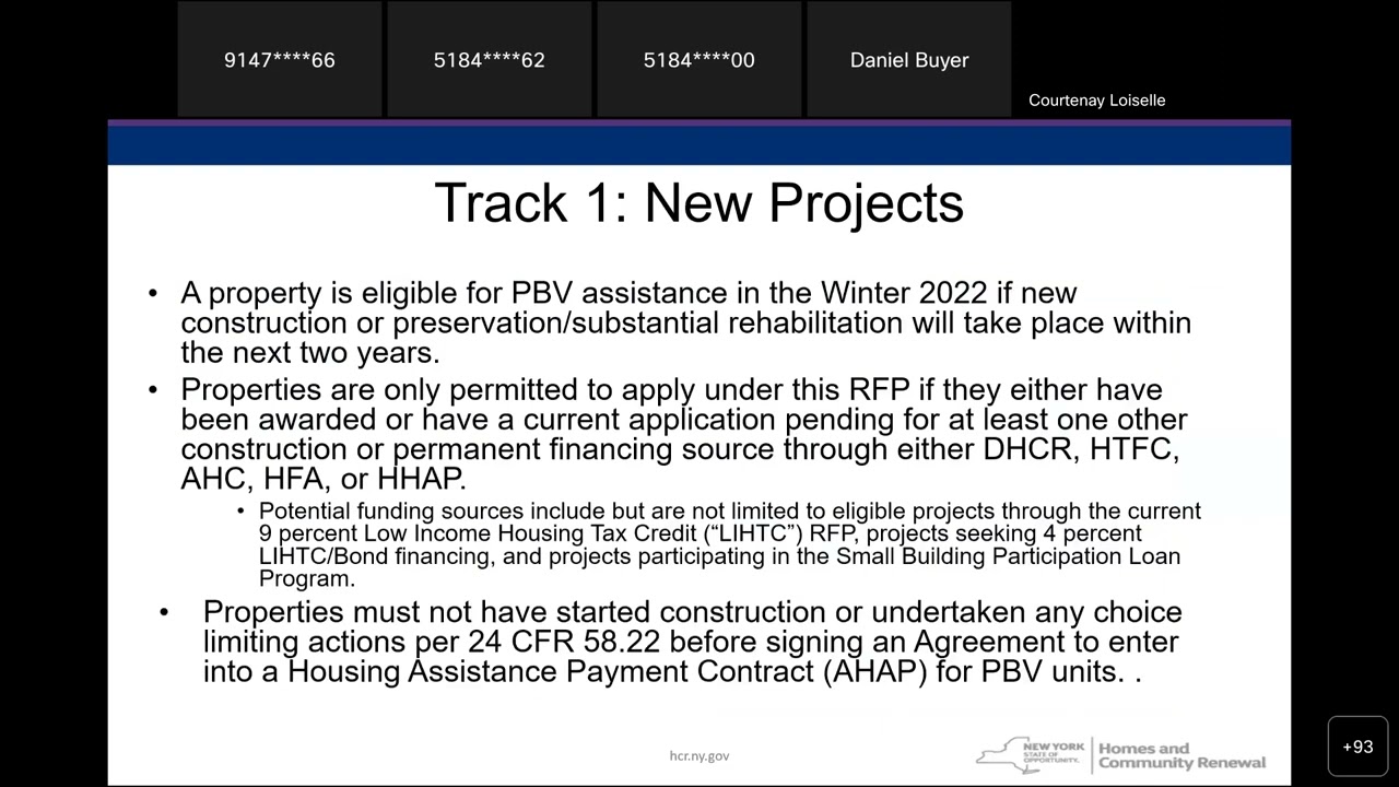 Fall 2022 PBV RFP Application Workshop