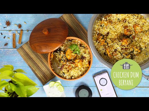 AMC Chicken Dum Biryani using AMC 32 Primus