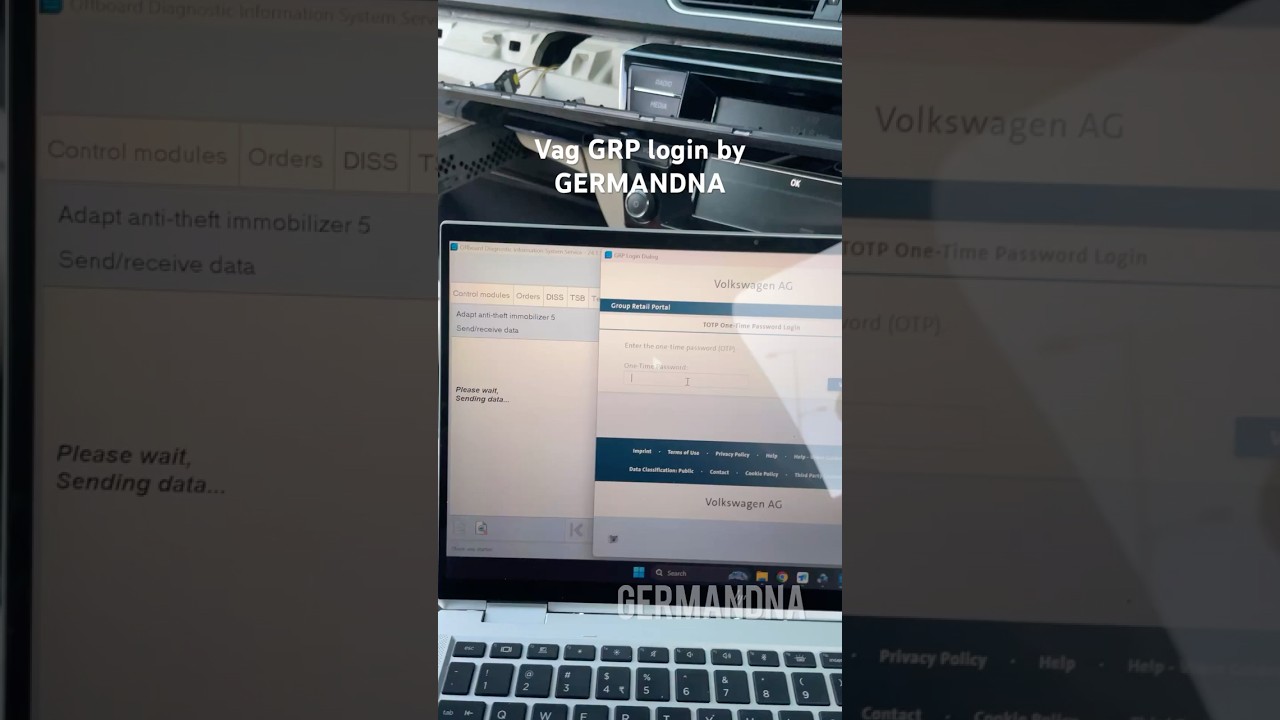 Vag GRP login by GERMANDNA #vag #vw #skoda #audi #grp #sfd2 #fec #swap #activation #login #unlock