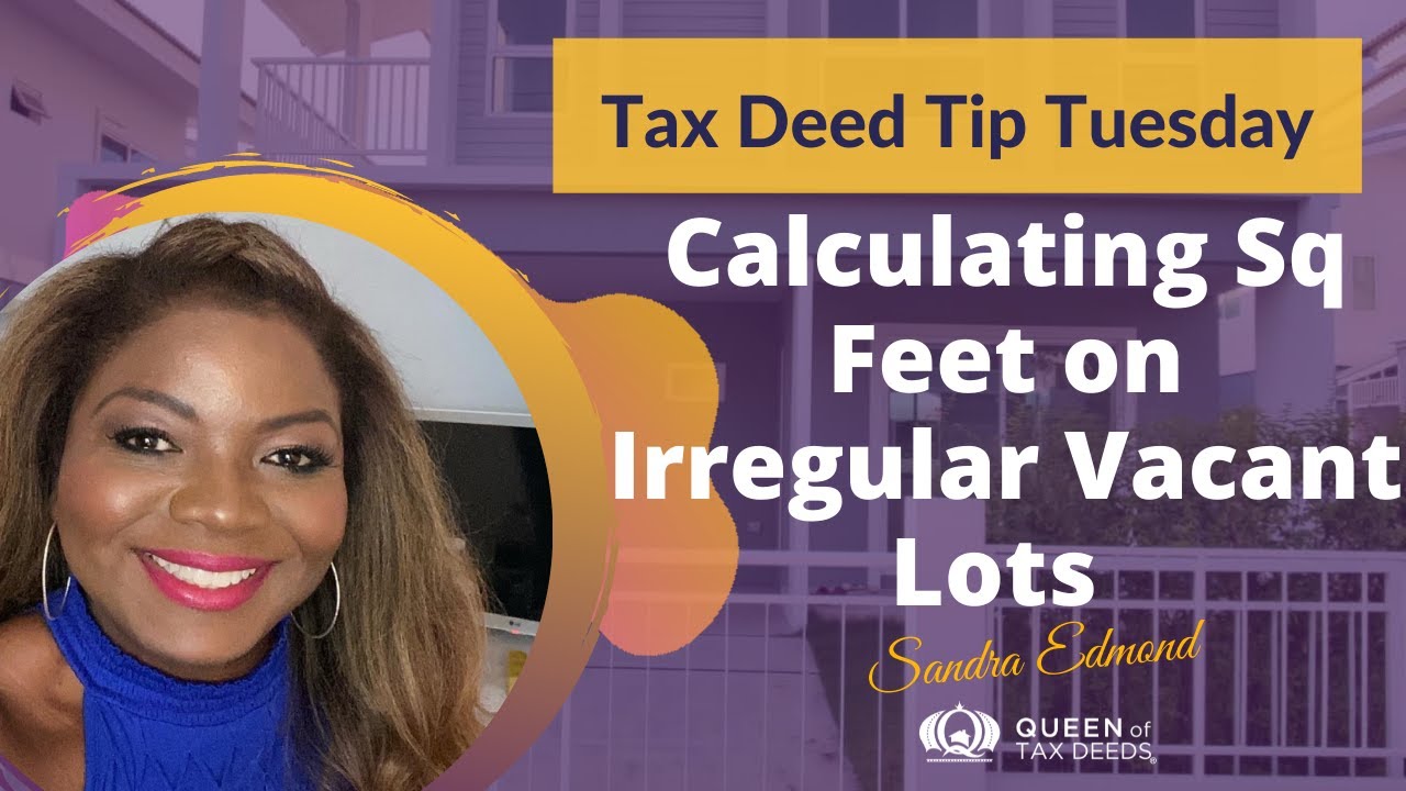 Calculating Square Feet on Irregular Shaped Lots