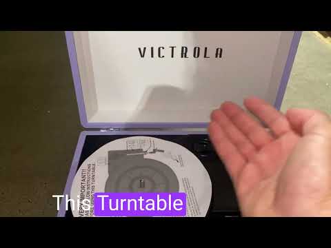 Victrola Vintage 3 Speed Bluetooth Portable Suitcase Record Player with Built in Speakers Review