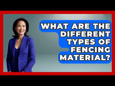 What Are The Different Types Of Fencing Material? - The Horses Stable