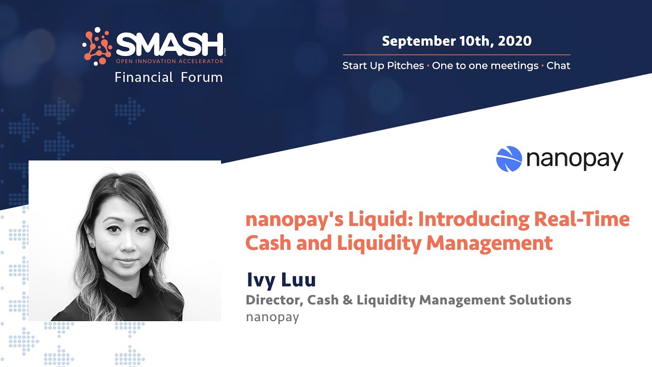 nanopay's Liquid: Introducing Real-Time Cash and Liquidity Management