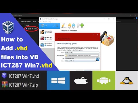 Virtual hard disk (VHD) image installation and setup on VirtualBox | MRK Security