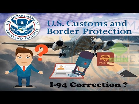 [Solved] I-94 Correction | How to do Correction | My Digital Diary