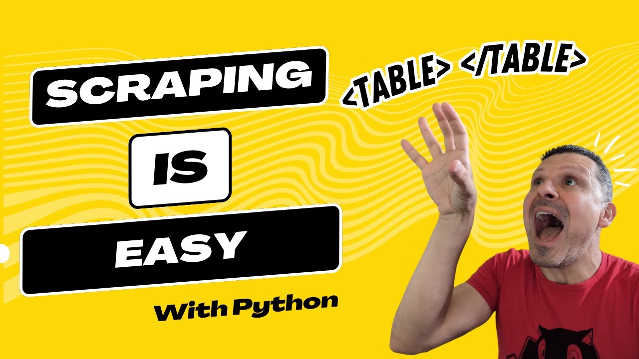 Extract Website Tables Made Easy: Unlocking the Power of Python and Pandas