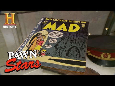 Pawn Stars: Rick is in Awe by Mad Comic Issue #1 (Season 13) | History