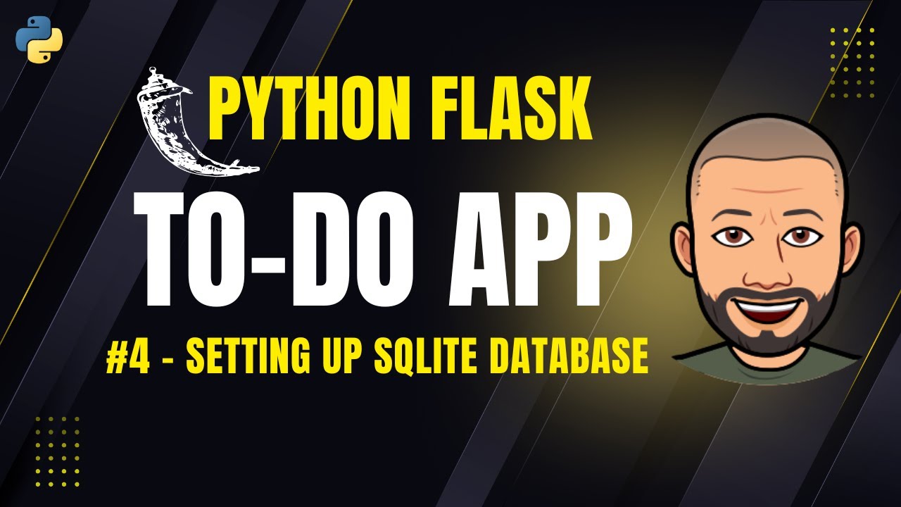 Flask To-Do App #4 – Setting Up SQLite Database in Flask