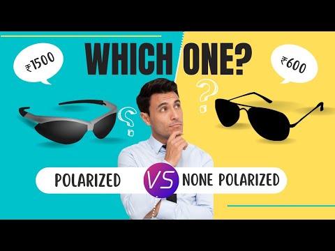 Polarized VS None Polarized Sunglasses || IN HINDI || BY OPTICS HUB