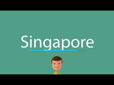 Singapore pronunciation