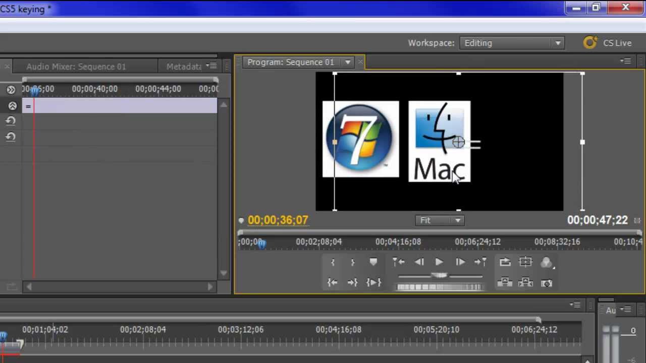Adobe Premiere Pro CS5 Tutorial: Adding Keyframes