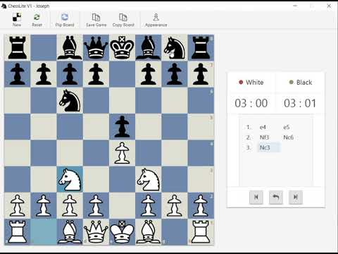 ChessLite Demonstration
