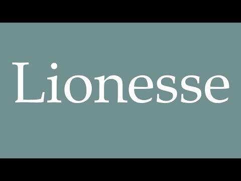How to Pronounce ''Lionesse'' (Lioness) Correctly in French