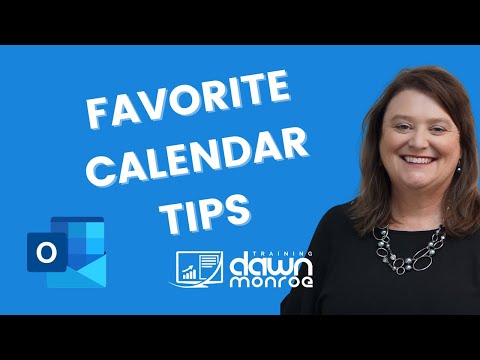 Microsoft Outlook 2016 Calendar Tips | Dawn Monroe Training | Wichita, KS