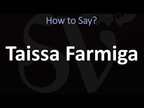 How to Pronounce Taissa Farmiga (CORRECTLY)