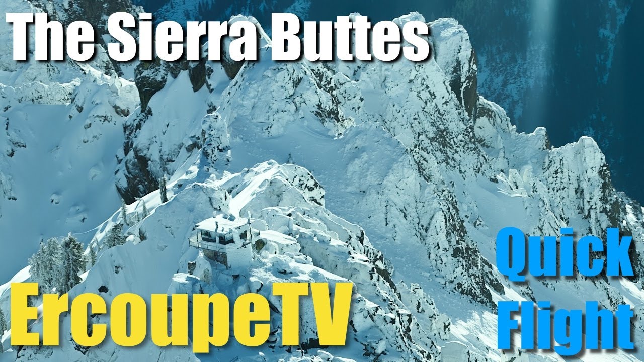 Sierra Buttes Fire Lookout - Ercoupe Scenic Flight - Subscribe to ...