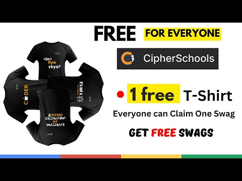 Get New Swags from CipherSchool || Free Learning and Swags in 2025