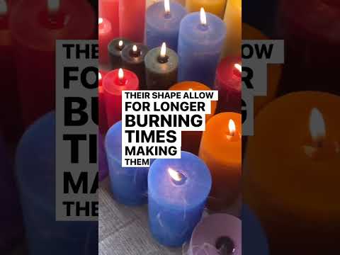 Pillar candle the lillith store #candle #1million #decoration #youtubeshorts #shortvideo #like