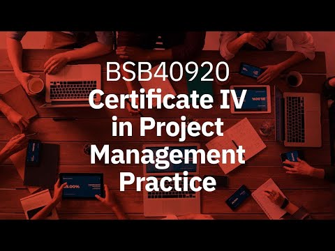 Certificate IV in Project Management Practice Overview
