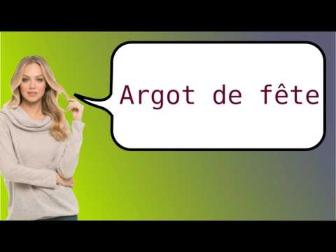 How to say party in French slang?