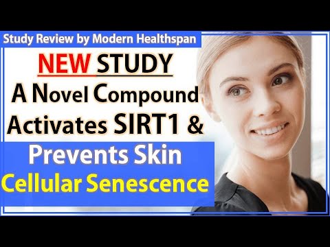 A Novel Compound Prevents Skin Cellular Senescence & Activates SIRT1 | Study Review
