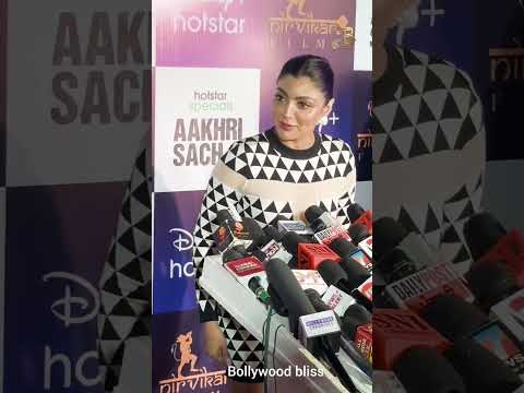 Akanksha Puri in Disney hotstar Akari such success party