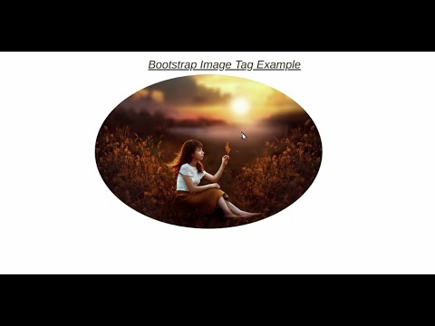 HTML img tag with Bootstrap classes | Bootstrap Image Thumbnail | Bootstrap Image in Circle